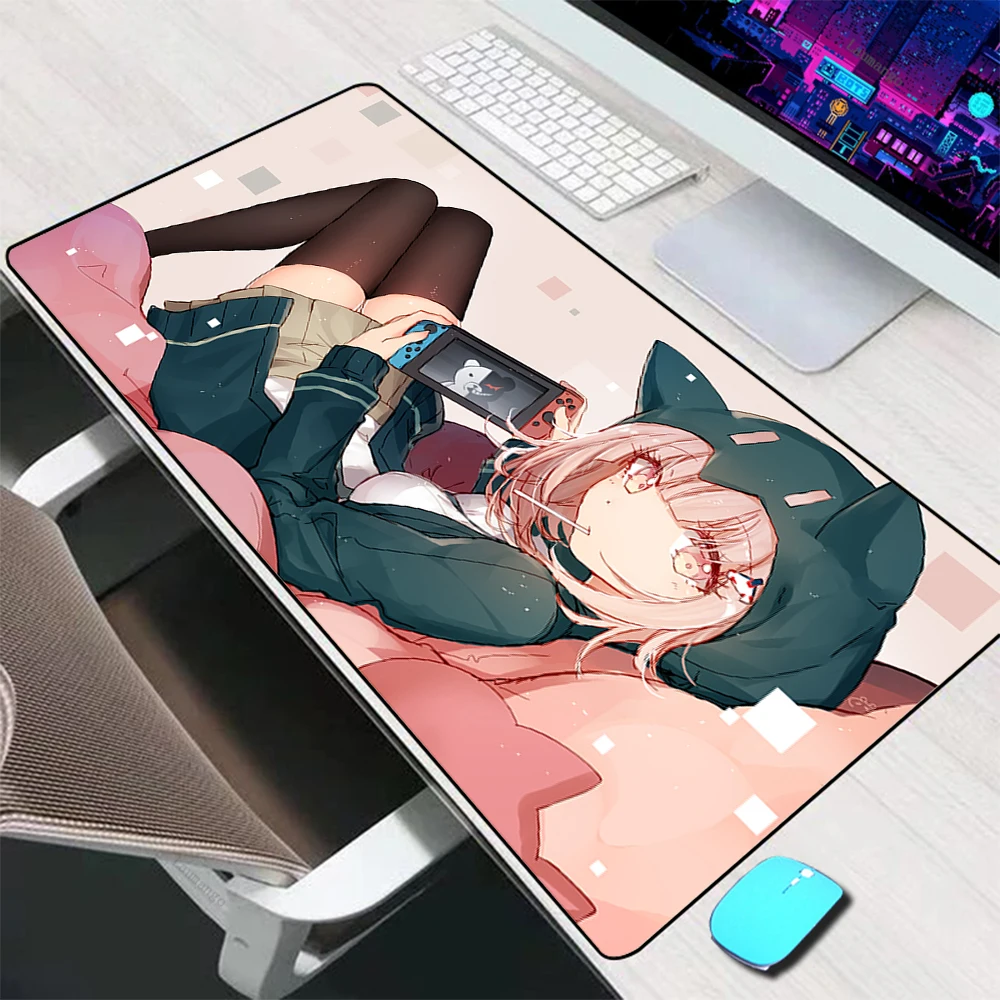 Danganronpa Chiaki Nanami Watching Mouse Pad - Danganronpa Store